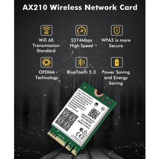 Intel AX210 Wi-Fi 6E AX210NGW replaced AX200 WiFi Adapter NGFF M.2 2230 ...