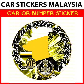 [ STIKER LORI / BIG ] Team Perak - Car Sticker / Bumper Sticker ...