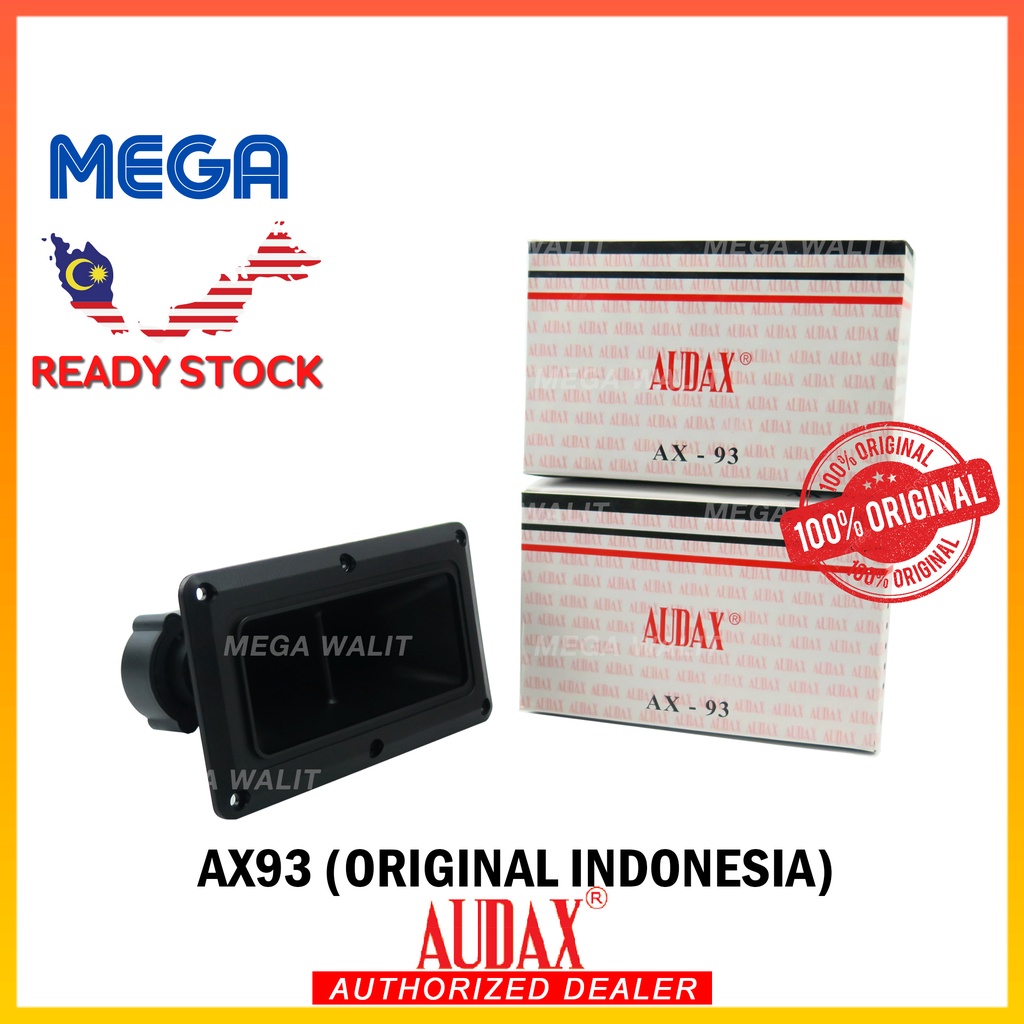 Audax Original Indonesia AX93 Piezo Tweeter for Swiftlet Faming (Rumah ...