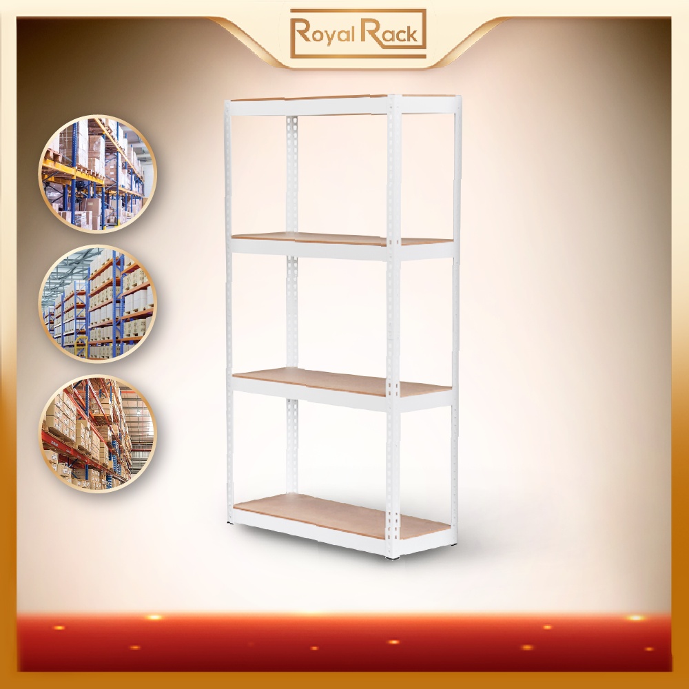 RoyalRack 【2 in 1】 Adjustable Rak Buku Light Duty Rak Office Boltless ...