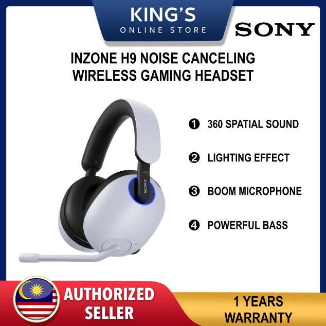 Sony INZONE H9 H7 H3 Noise Cancelling Gaming Headset | PS5 | WH-G900 ...