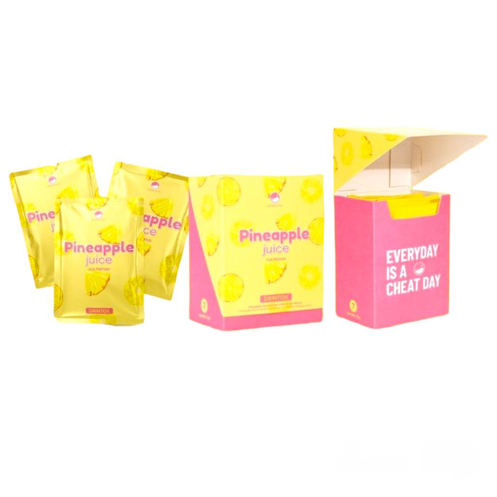 Drintox Nilofa Plus Pineapple Juice 7 sachet Original Hq | Shopee Malaysia