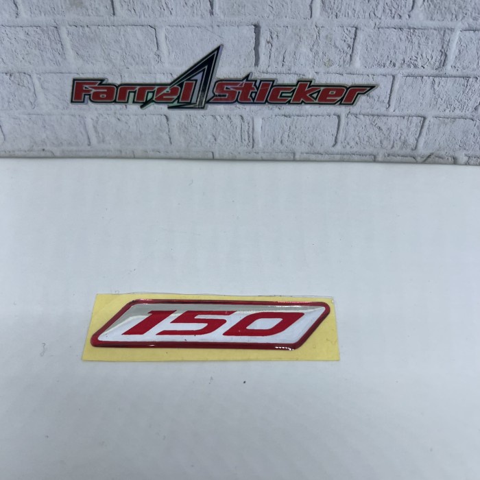 Sticker 150 Embossed sticker 150 3d vario pcx | Shopee Malaysia