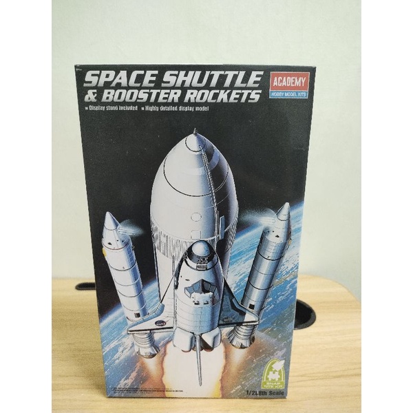 [READY STOCK] ACADEMY SPACE SHUTTLE N BOOSTER ROCKET 1/288 SCALE 12707 ...