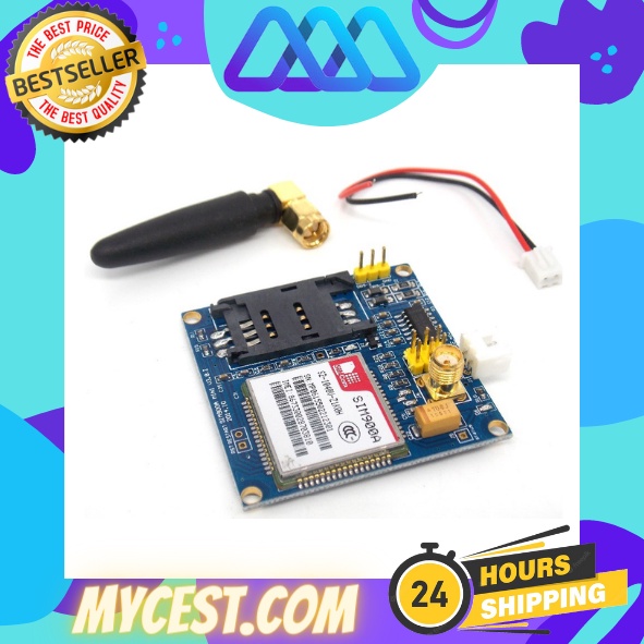 SIM900A GSM GPRS Wireless Extension Module Board With Antenna | Shopee ...
