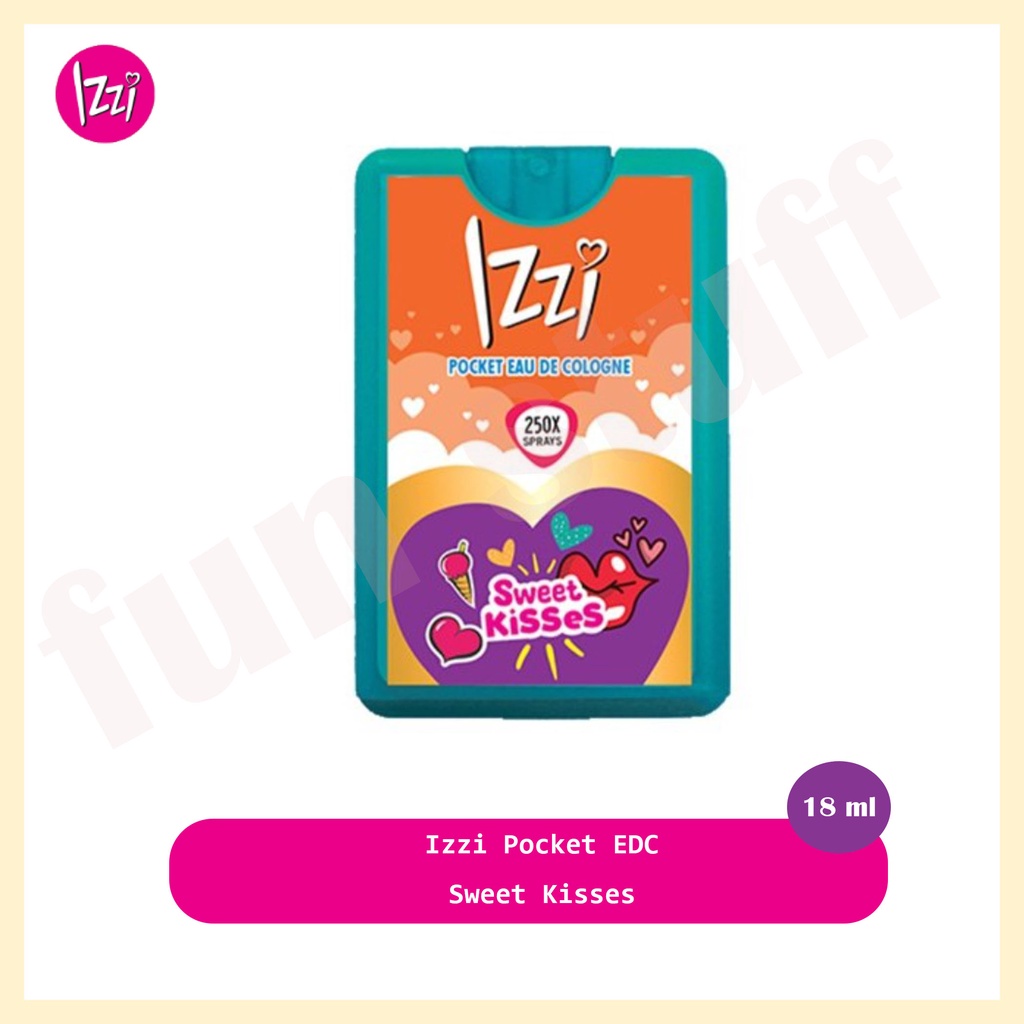 IZZI Pocket EDC Eau De Cologne Sweet Kisses (18ml) | Shopee Malaysia