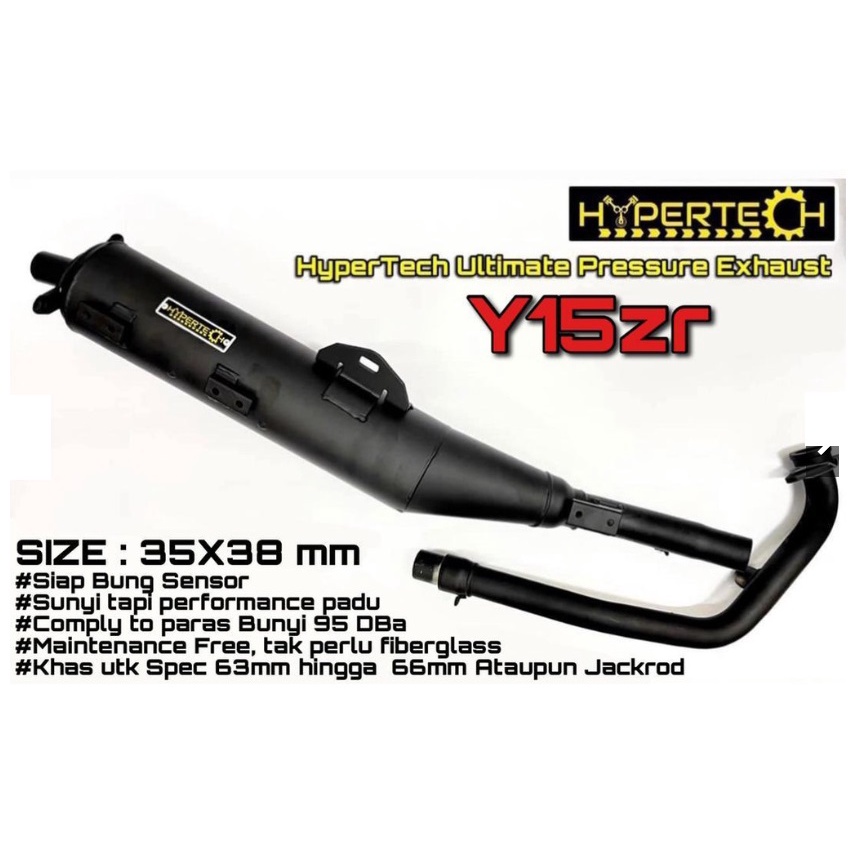 Y15 HYPERTECH ULTIMATE PRESSURE EXHAUST EKZOS STANDARD CUTTING PCO 28X32 32X35 35X38 Y15ZR YSUKU ...