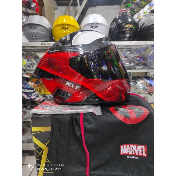 Kyt TT COURSE MARVEL DEADPOOL LIMETED EDITION SNI ORIGINAL | Shopee Malaysia