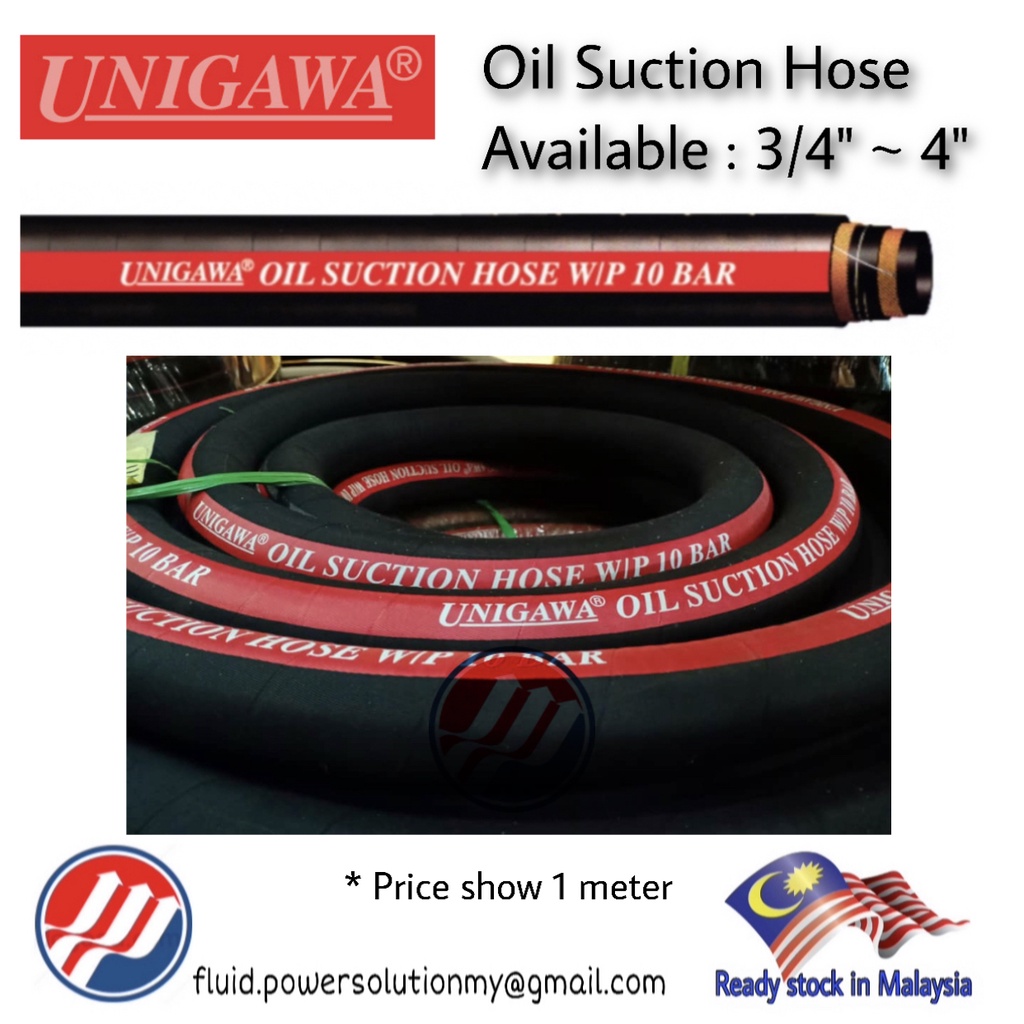 " Unigawa " Oil Suction Hose, With Wire Reinforced, Hardwall hose, Vacuum Hose,delivery hose of ...