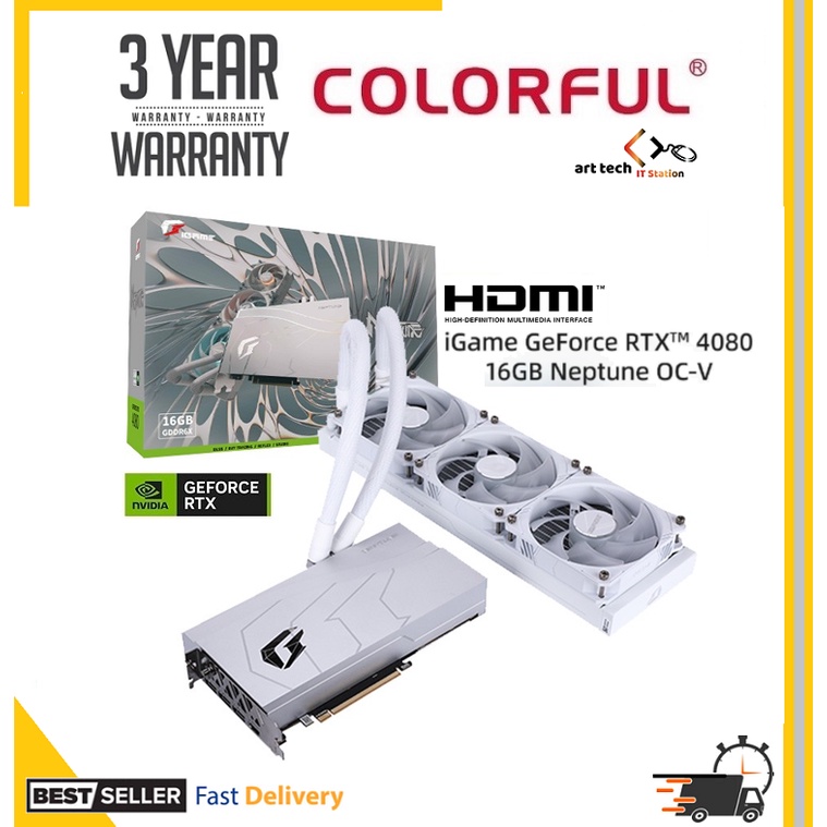 Colorful GeForce RTX 4080 16GB Neptune OC-V RTX4080 | Shopee Malaysia