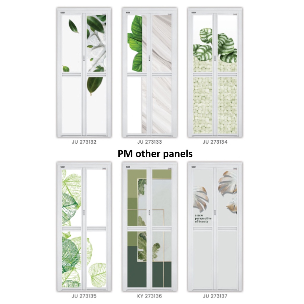 ONITEK BD 6 Aluminium Bi Fold Swing Door Toilet Bathroom Folding Door ...