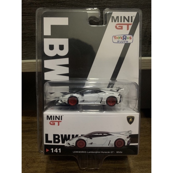 MINI GT No. 141 LB WORKS Lamborghini Huracan GT - White ToysRus | Shopee Malaysia