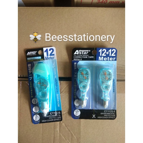 Astar 12 meter Correction Tape (Ct-1125) / Correction Refill (Ct-1125-1 ...