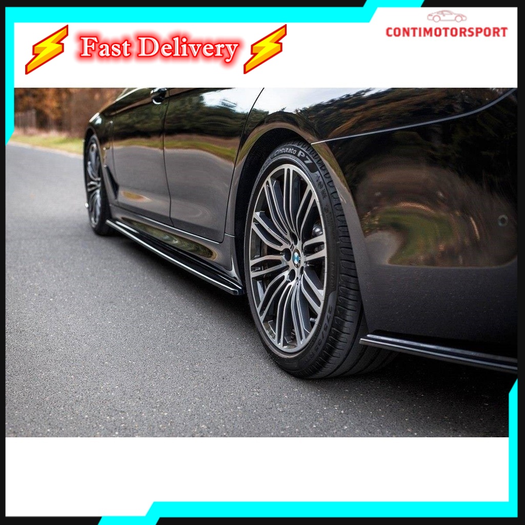 BMW 5 SERIES G30 M PERFORMANCE SIDE SKIRTS DIFFUSER 520 520e 530i 530e ...