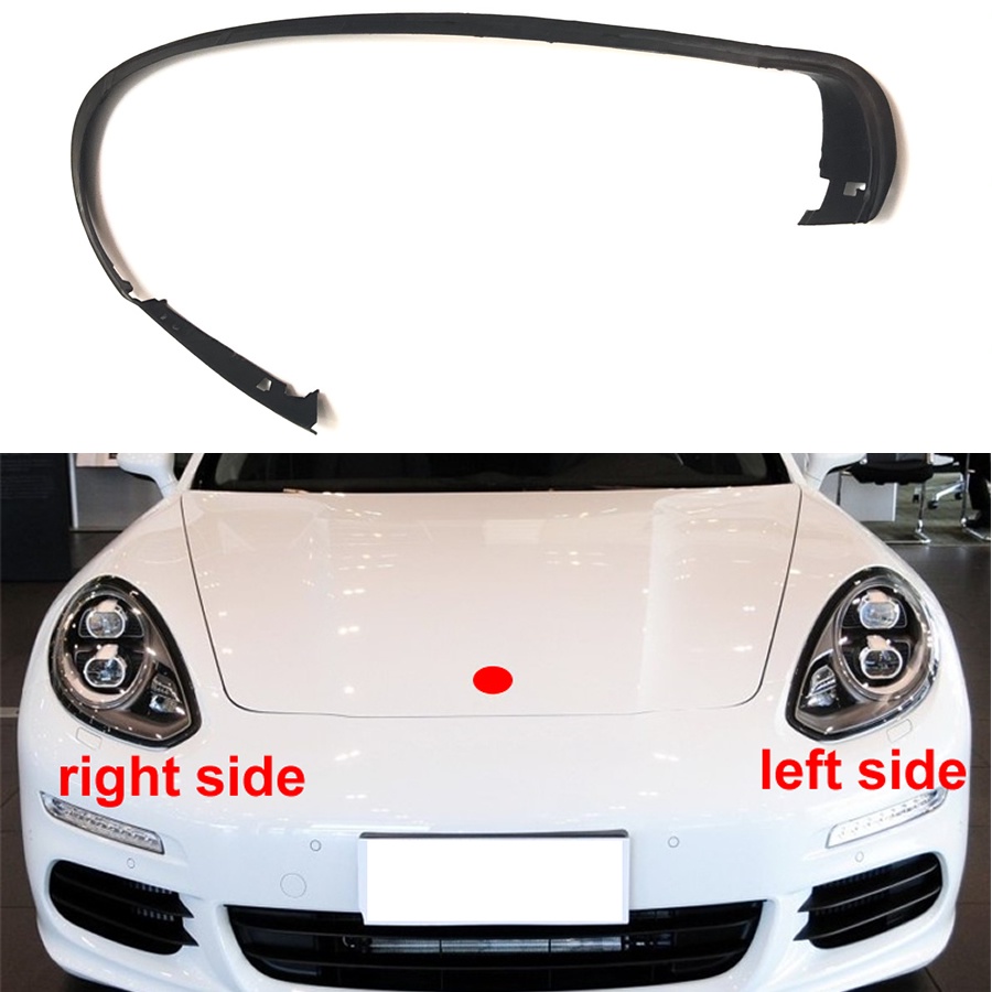 For Porsche Panamera 2014 2015 2016 Headlight Rubber Sealing Strip Trim ...
