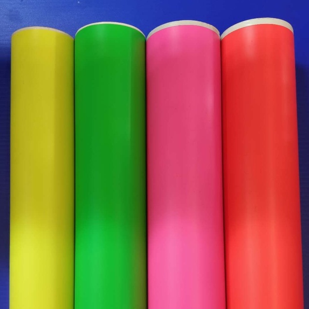 Sticker Universal Colour Fluorescent Materisls Sticker PVC 45cm ...