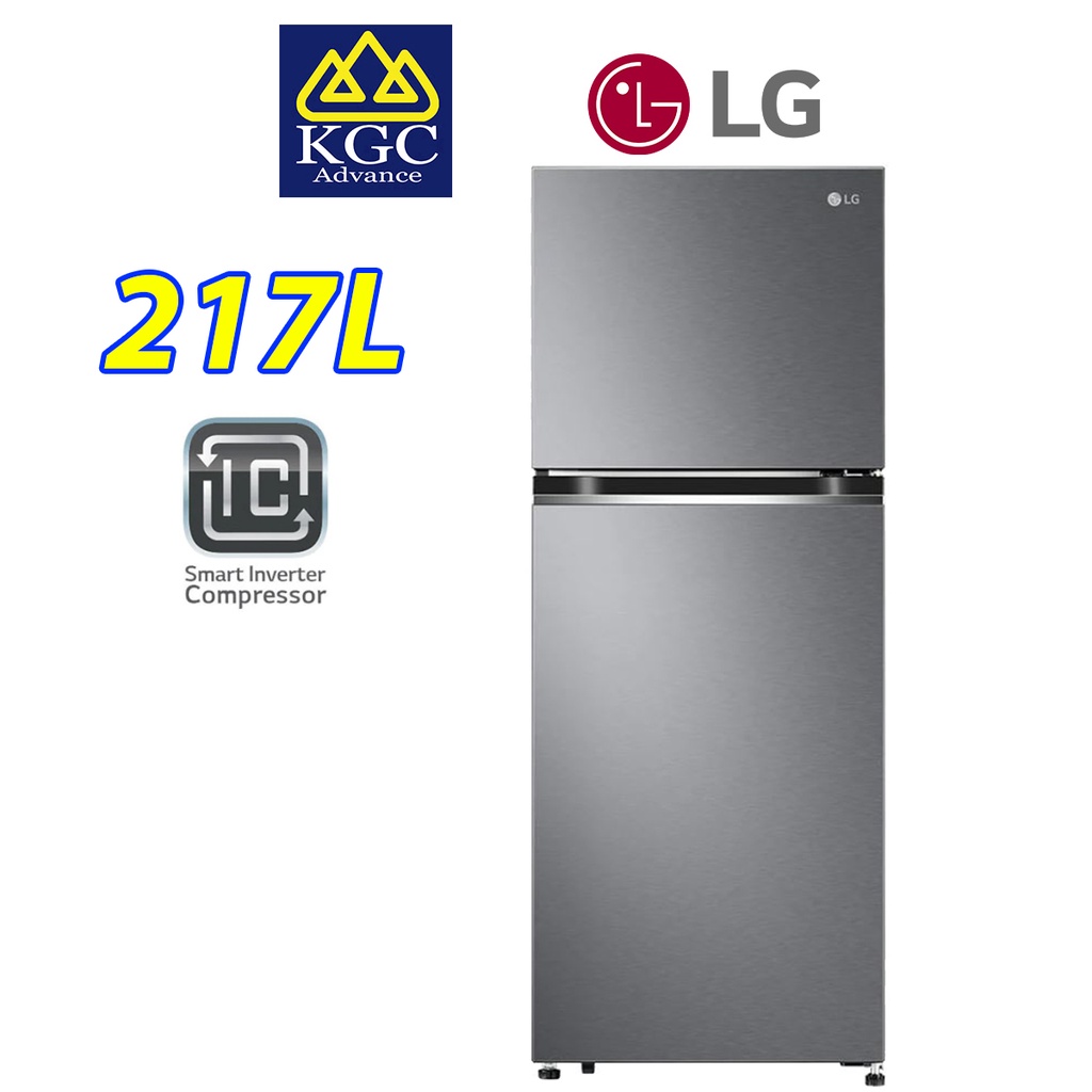 LG (217L) GV-B212PQMB Top Freezer Fridge in Dark Graphite Steel ...