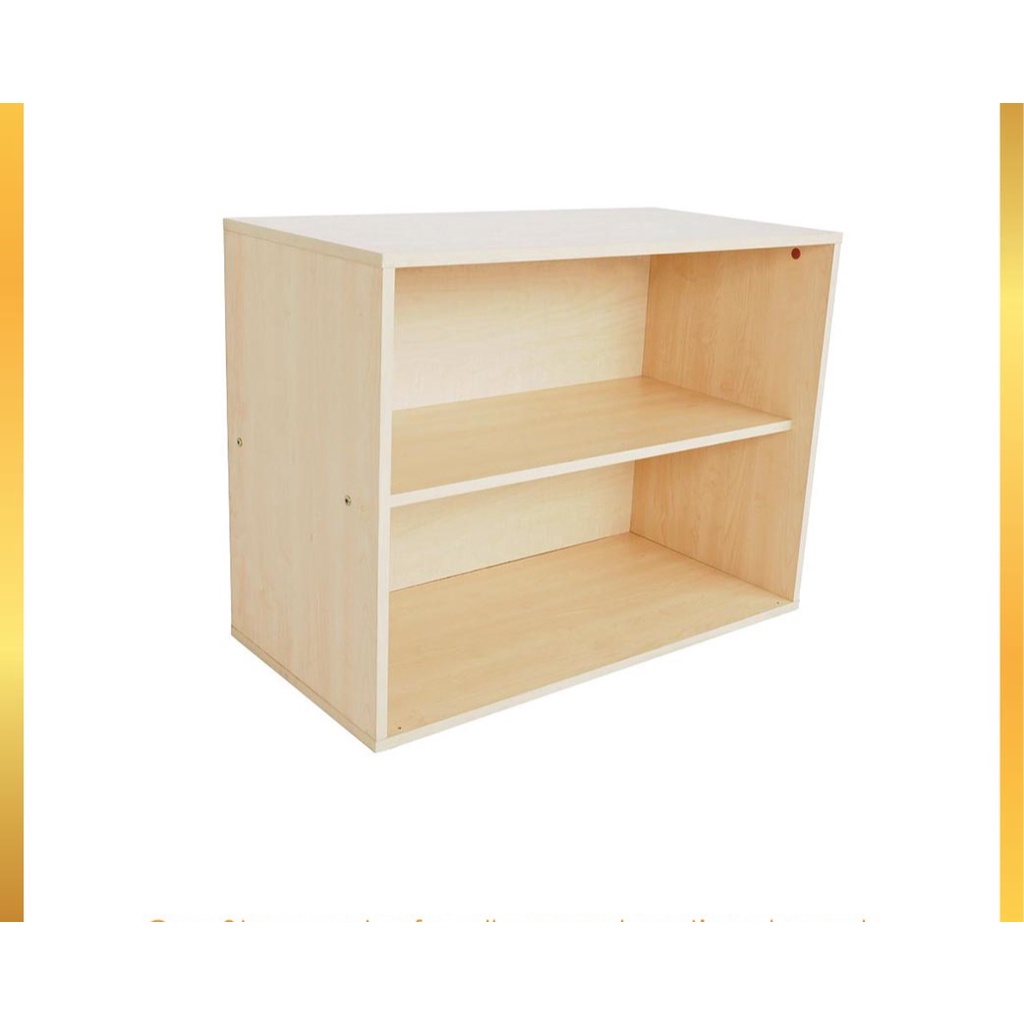2 Compartment Cubby Shelf - Made by High Quality Solid Wood | Double ...