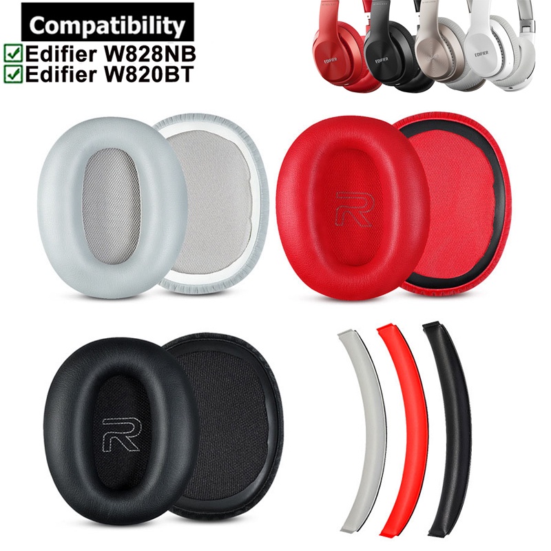 1 Pair Earpads for Edifier W820BT W828NB Headphone Headband Ear Pads ...