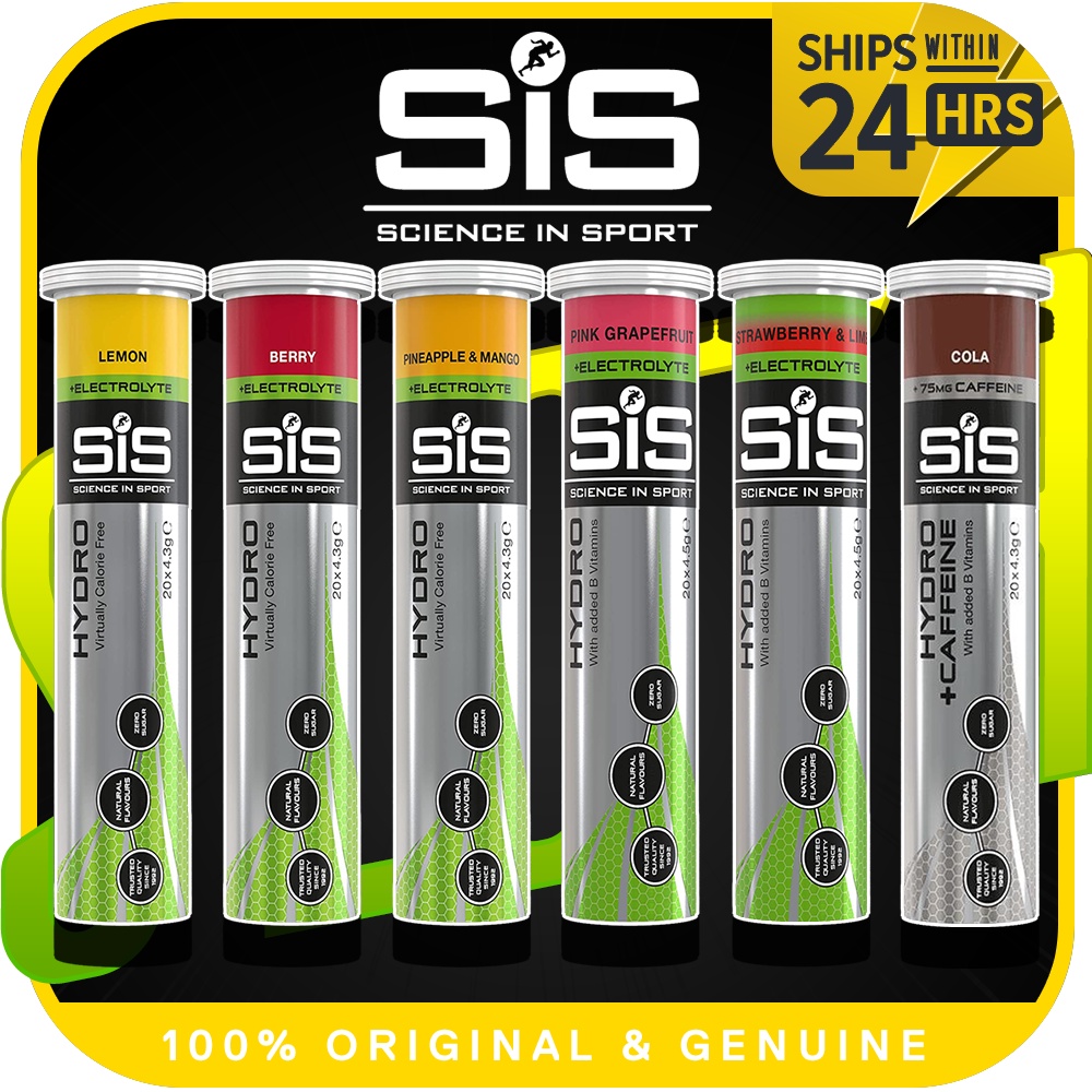 SIS Science in Sport Go Hydro Hydration Energy Drink Tablets - 20 ...