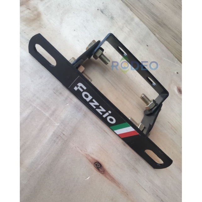 Rodeo Flexible Fazzio number plate holder bracket | Shopee Malaysia