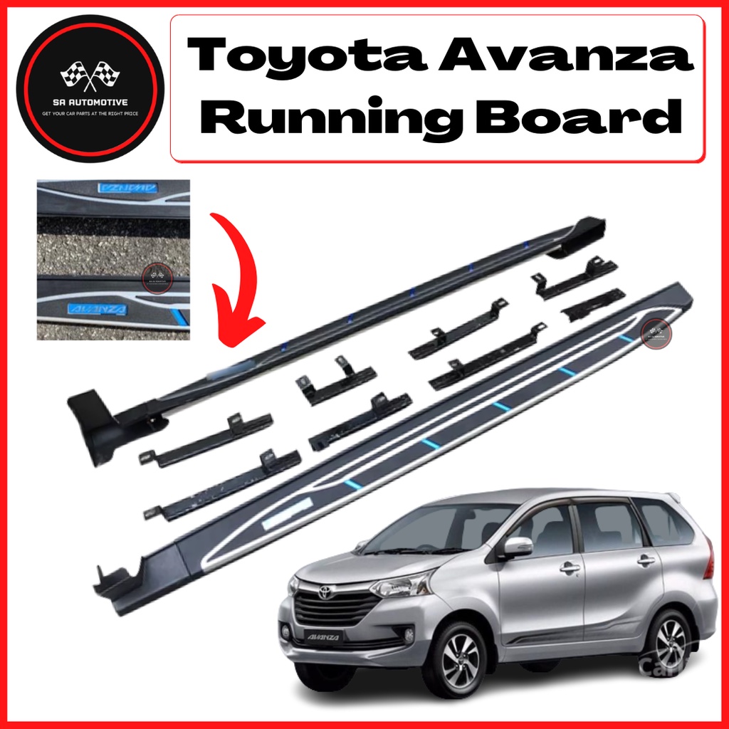 Toyota Avanza 2012 2013 2014 2015 2016 2017 2018 Side Step Running ...