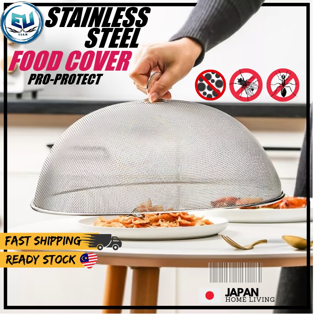 Food Cover Stainless Steel 35CM / 40CM Penutup Makanan / Tudung Saji ...