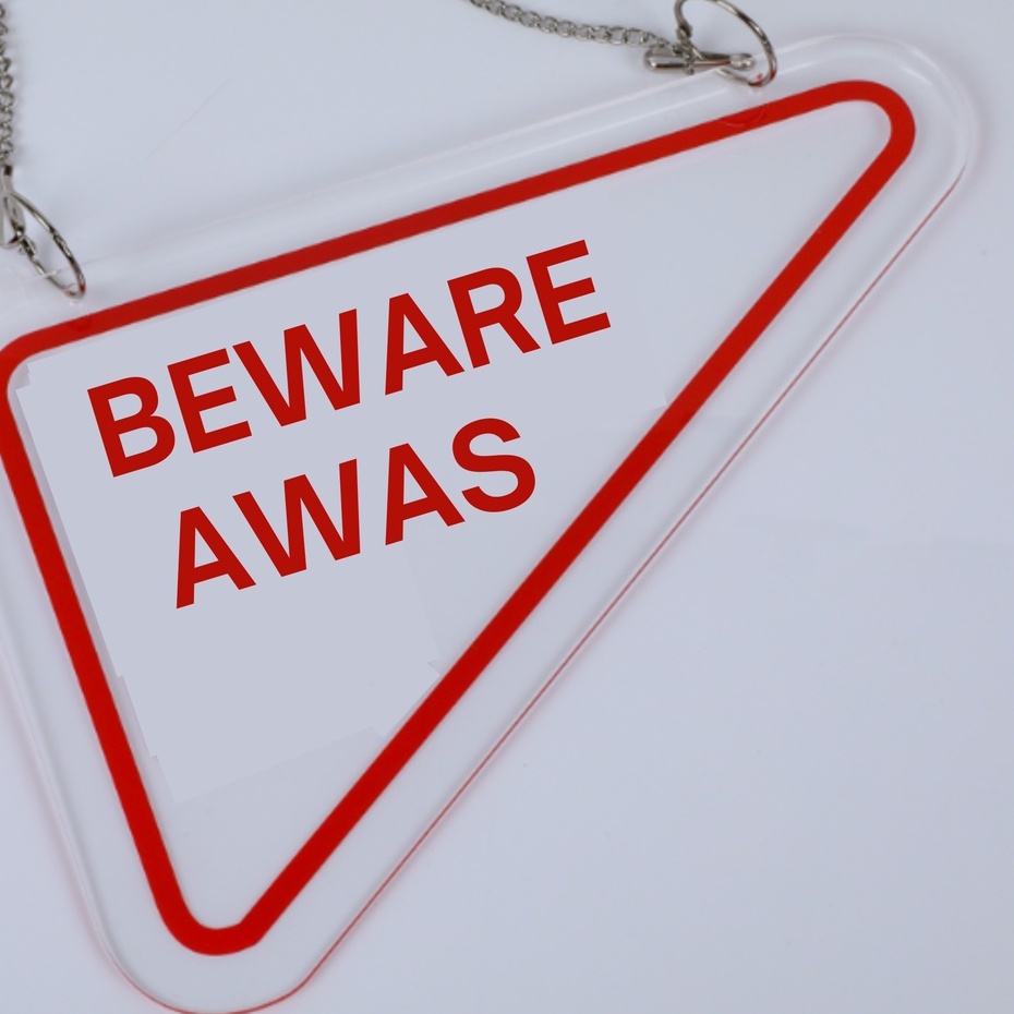Escalator head guard BEWARE AWAS 小心碰头 | Shopee Malaysia