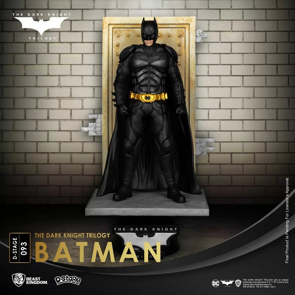 【Beast Kingdom】DS-093 DC Batman The Dark Knight Trilogy Batman Diorama ...