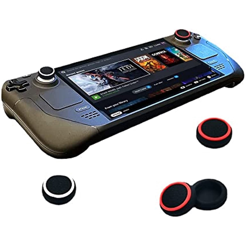 2 PCS Thumb Stick Grips Cover Thumbstick Caps for Steam Deck Handle ...