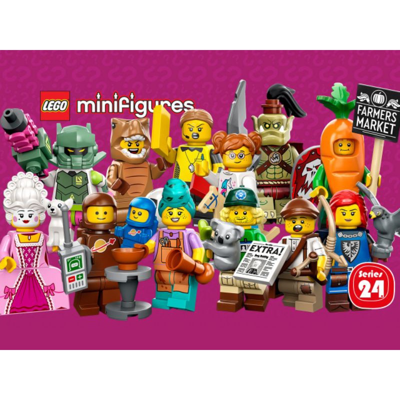 [NS] LEGO 71037 Minifigures Series 24 - Loose Pack | Shopee Malaysia