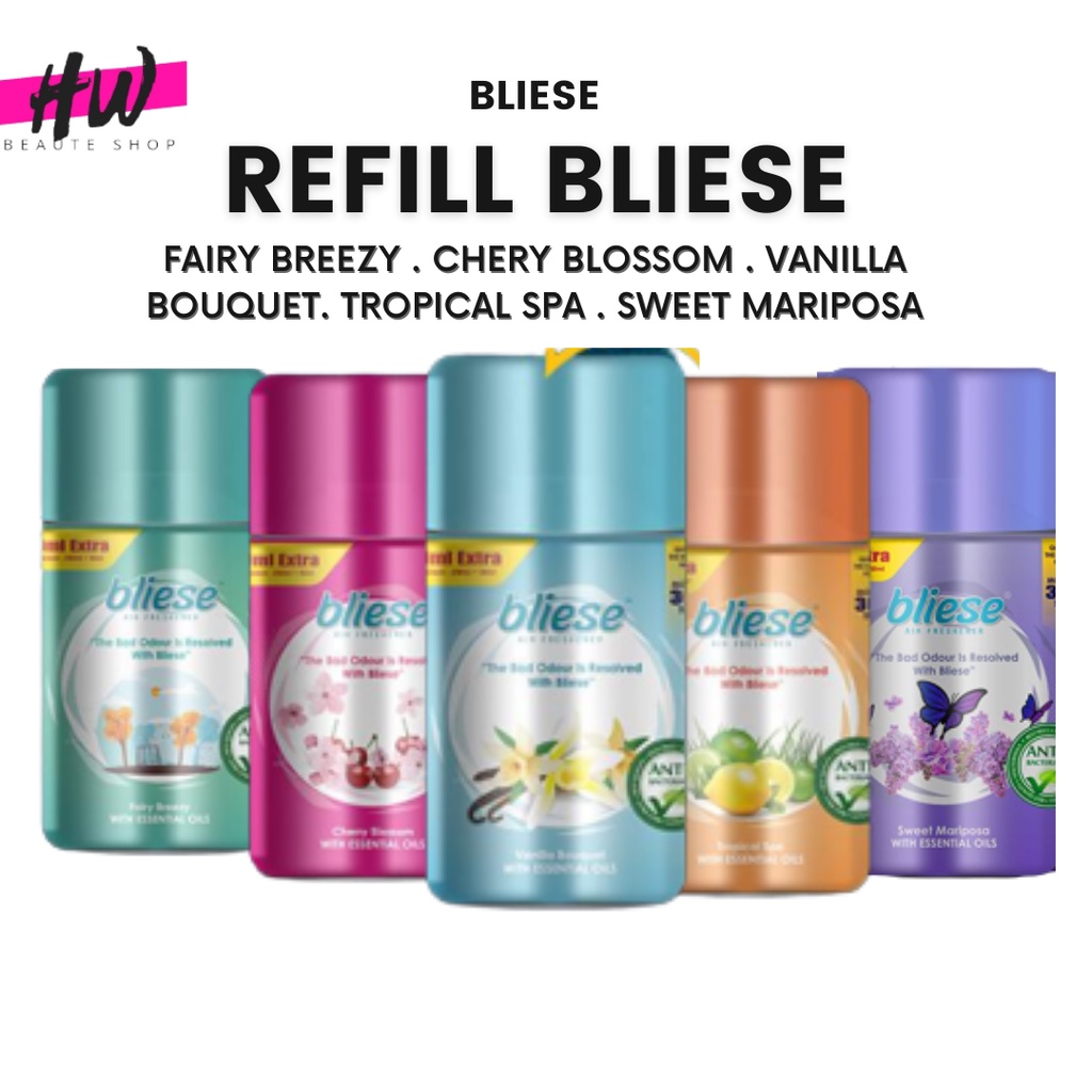 BLIESE Refill Bliesematic Automatic Spray Air Freshener Pewangi Rumah ...