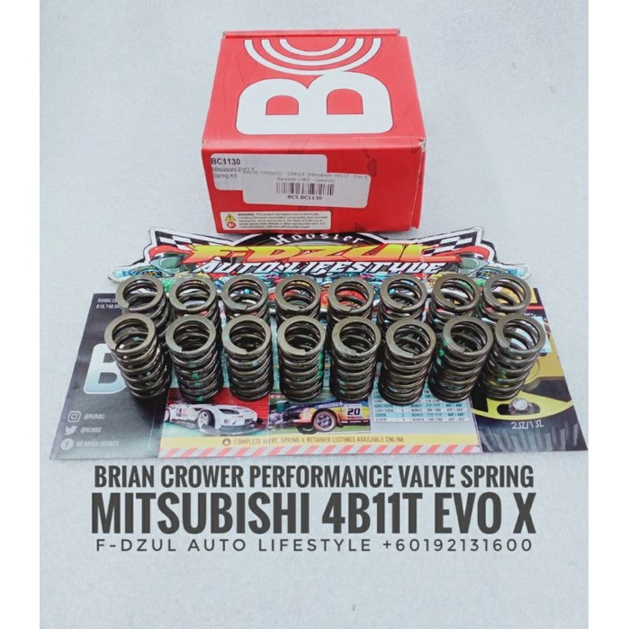 Brian Crower BC Performance Valve Spring Mitsubishi 4B11T EVO 10 EVO X ...