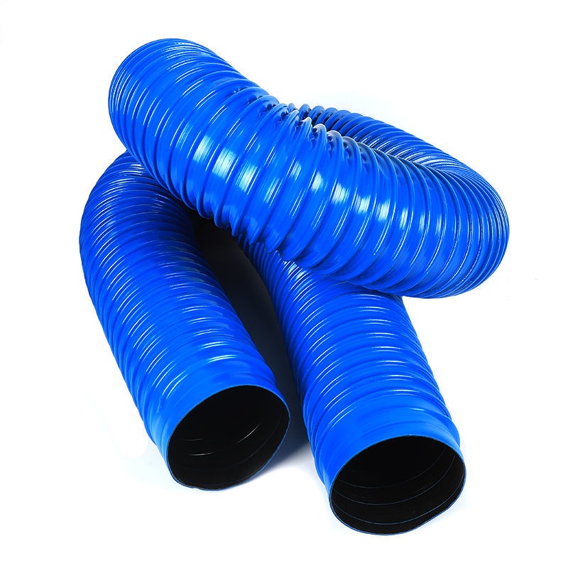 PVC Blue Rubber Hose Industrial Sweep-up Pipe Engraving Machine Dust ...