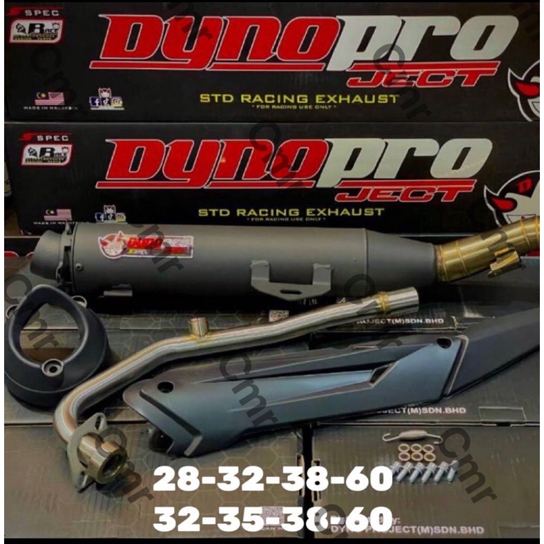 DynoPro Racing Exhaust Lc135/Y15ZR S Spec 35mm Standard Open Dyno Pro ...