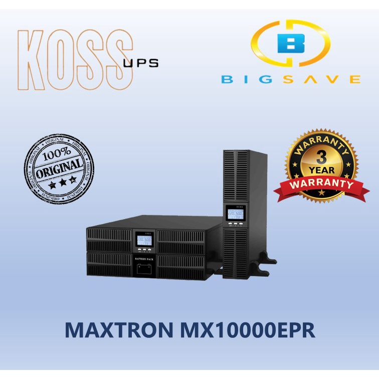 KOSS MX10000EPR MAXTRON MX-EPR 2 IN 1 TOWER | Shopee Malaysia