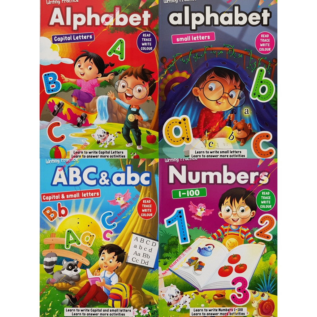 [MIND TO MIND] WRITING PRACTICE - ALPHABET(CAPITAL LETTERS, small ...