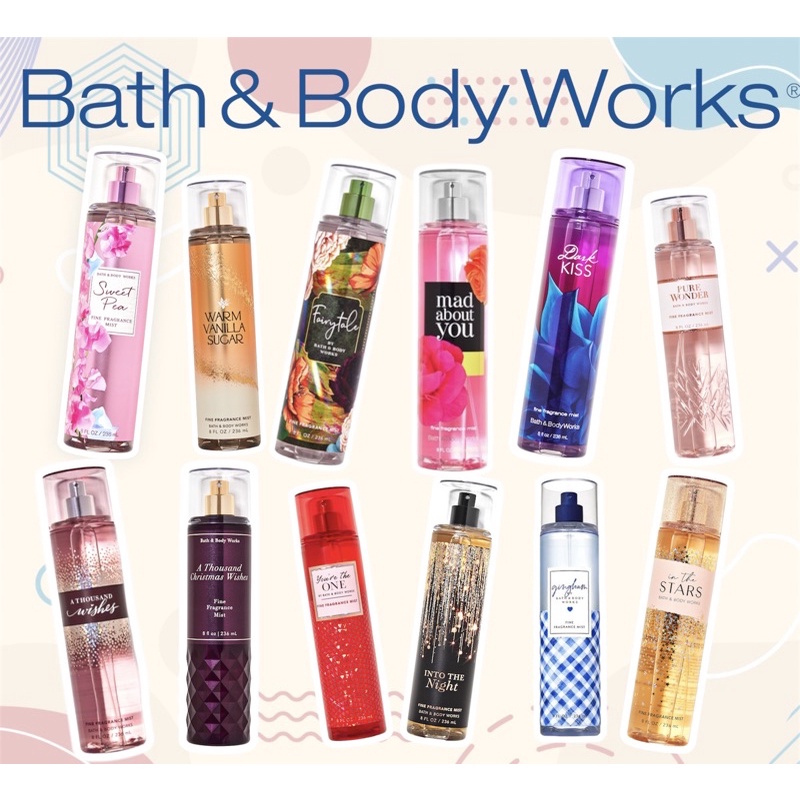 ORIGINAL REPACK BODY MIST BBW (10ml) | Shopee Malaysia
