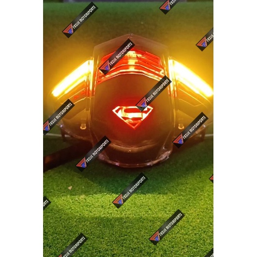 lampu batman / lampu superman / One piece | lampu belakang custom ...