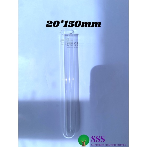 🔥[Ready stock]🔥Test Tube with Rims/Tabung Uji,Boro3.3 (Iwaki) | Shopee ...