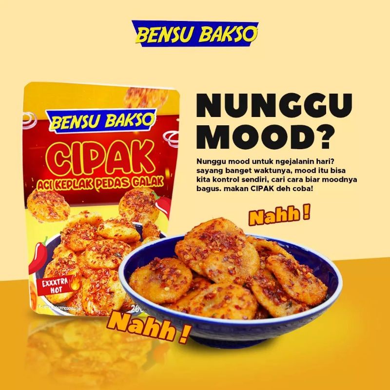 Cipak ACI Spicy Plaque BENSU By Ruben Onsu | Shopee Malaysia