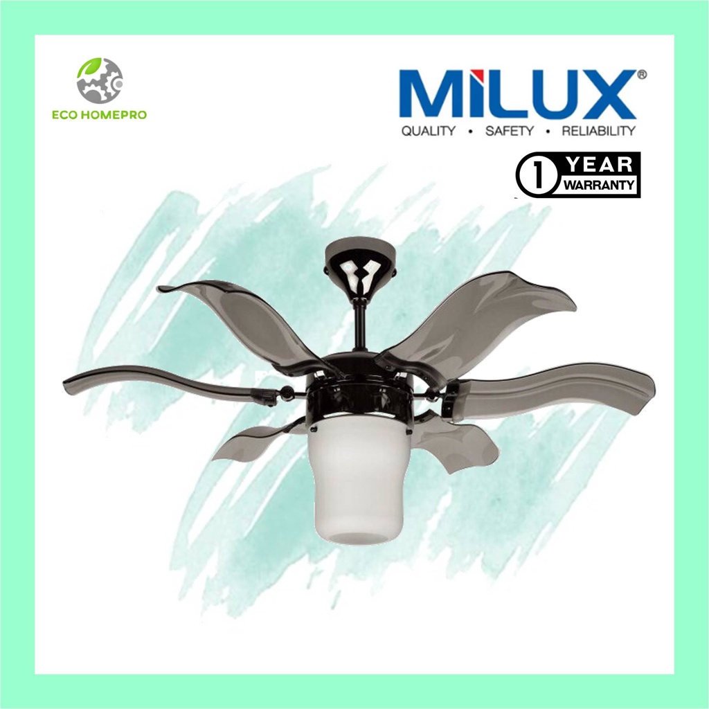 Milux 42" Ceiling Fan with Remote Control MCF-E850 | Shopee Malaysia