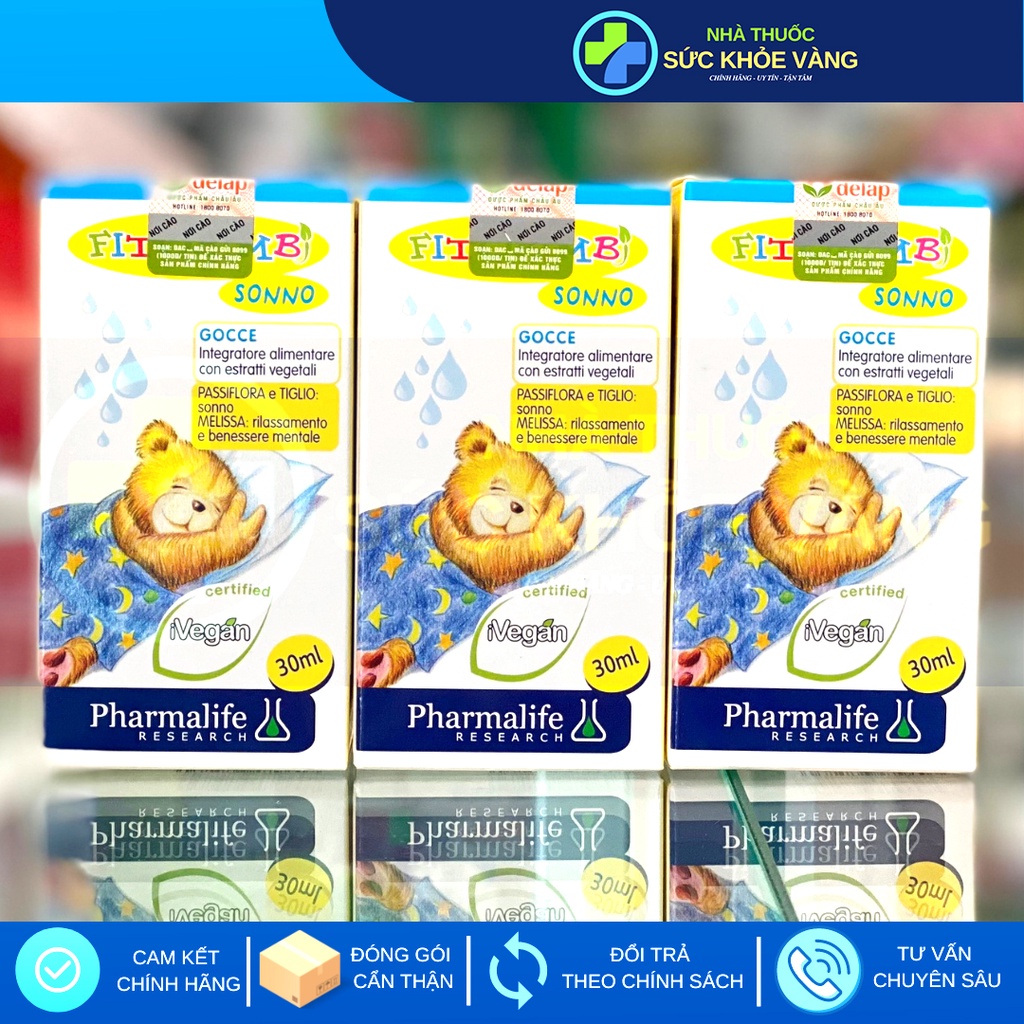 Fitobimbi SONNO - Syrup to help babies sleep well, supplement vitamins ...