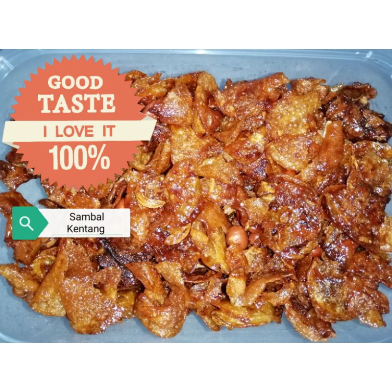 Sambal Kentang Rangup Crispy Pedas Spicy Tradisional 300g | Shopee Malaysia