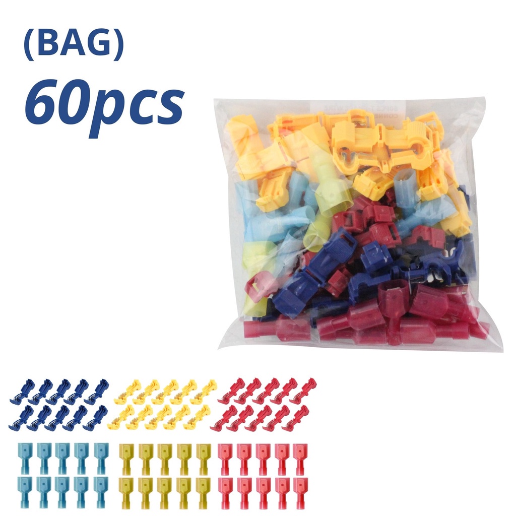 T-Type Wire Connector Clip Wire Connector Cable Connector Electrical ...