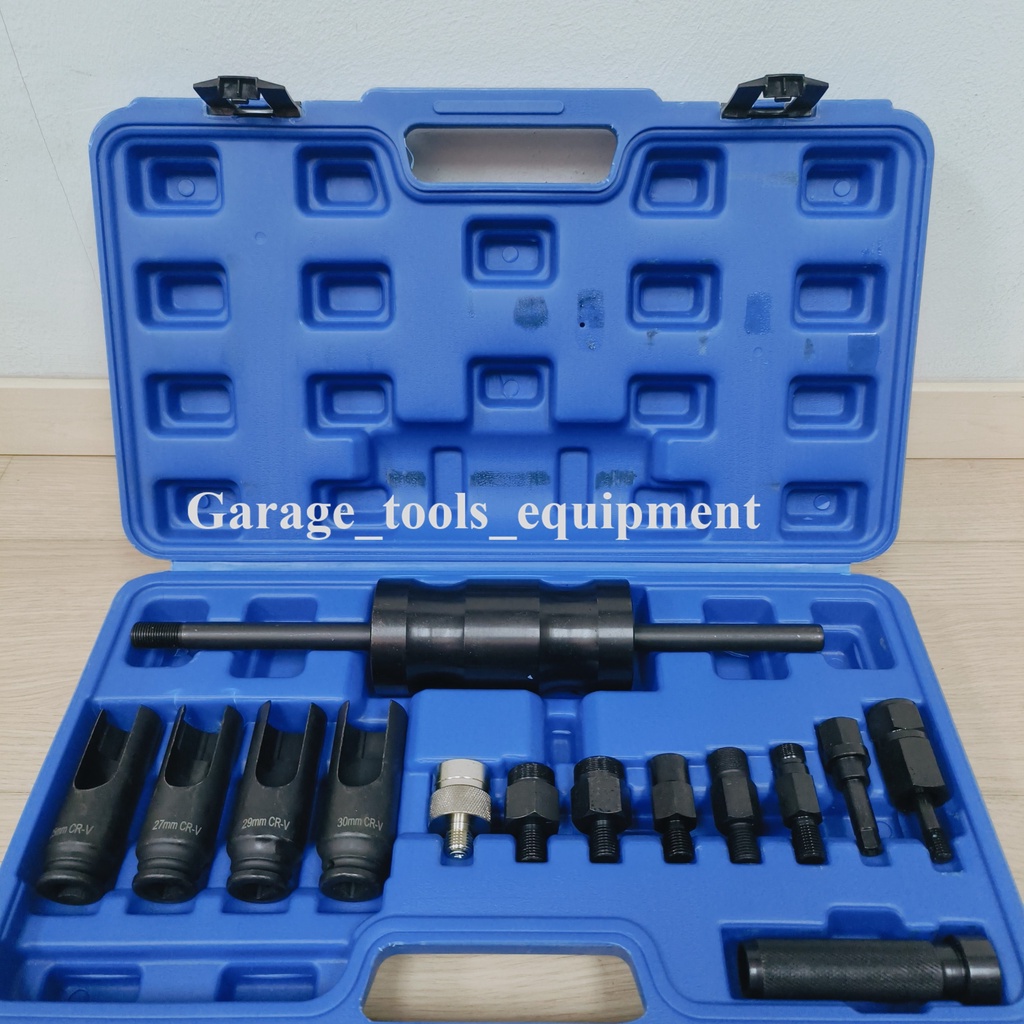 XR Tools 14 Pcs Injection Puller Extractor Kit Tool For Diesel Injector ...