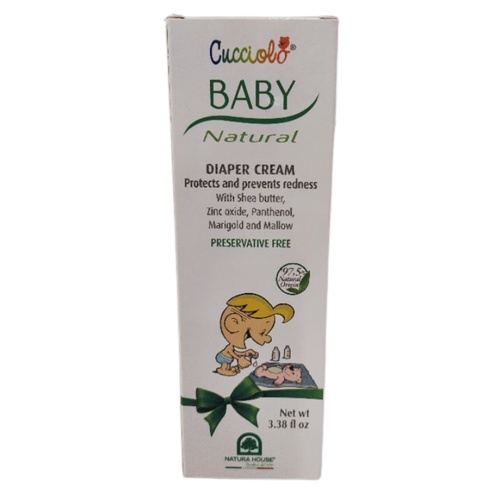 Natura House Cucciolo Baby Natural Diaper Cream 100ml | Shopee Malaysia