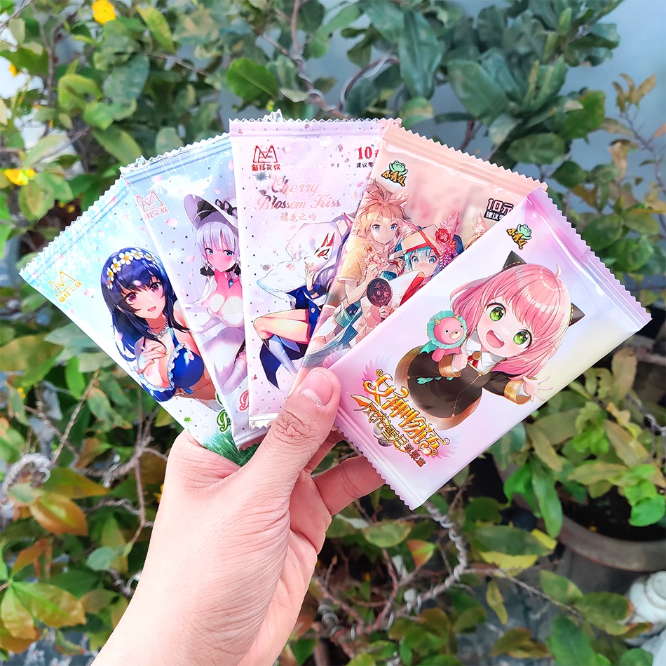 Super cheap and cute random chibi Waifu Anime Girl character card photo ...