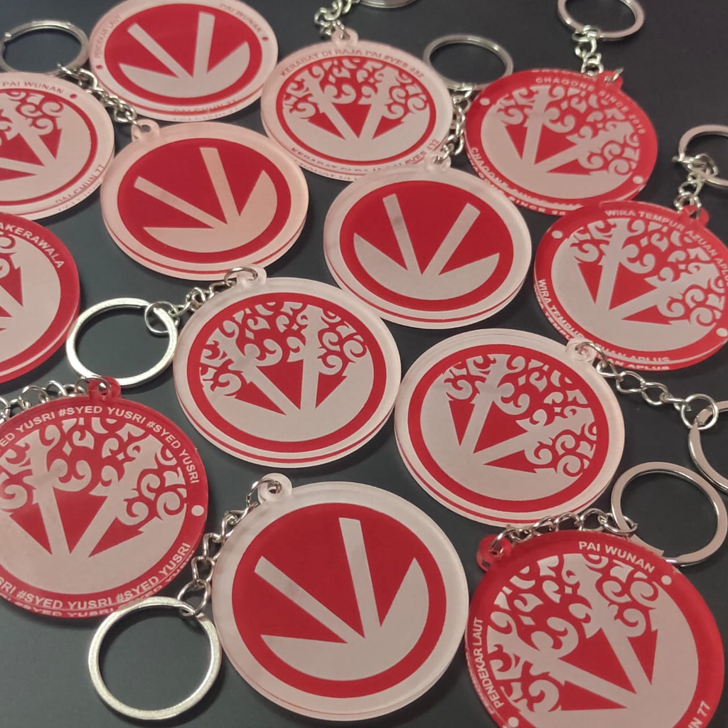 Pendekar Laut Keychain Wira Tunggal Zonan Xinan Wunan Exclusive CUSTOM ...