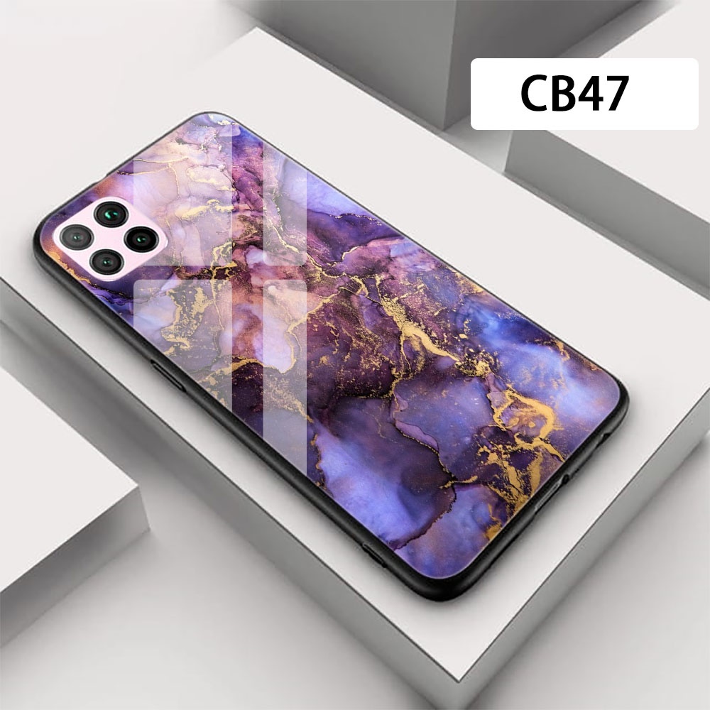 PC Plexiglass Back Case Huawei Marble Series For Nova Y90 | Shopee Malaysia